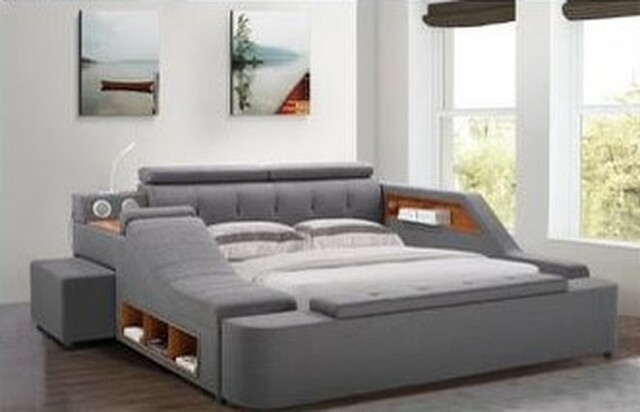 *Grey Transformer Bed