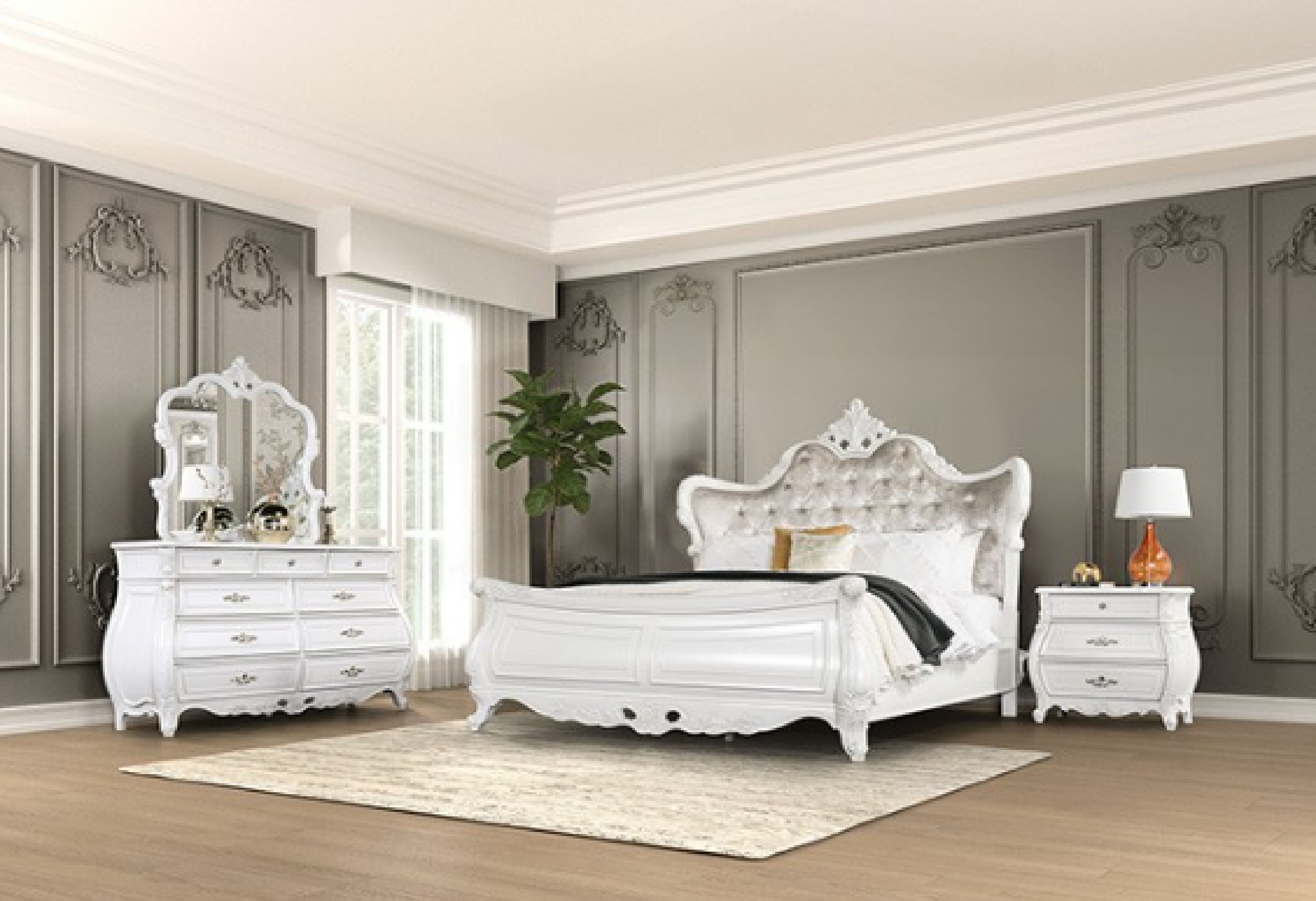 Grand Master Bedroom - French Provincial Style